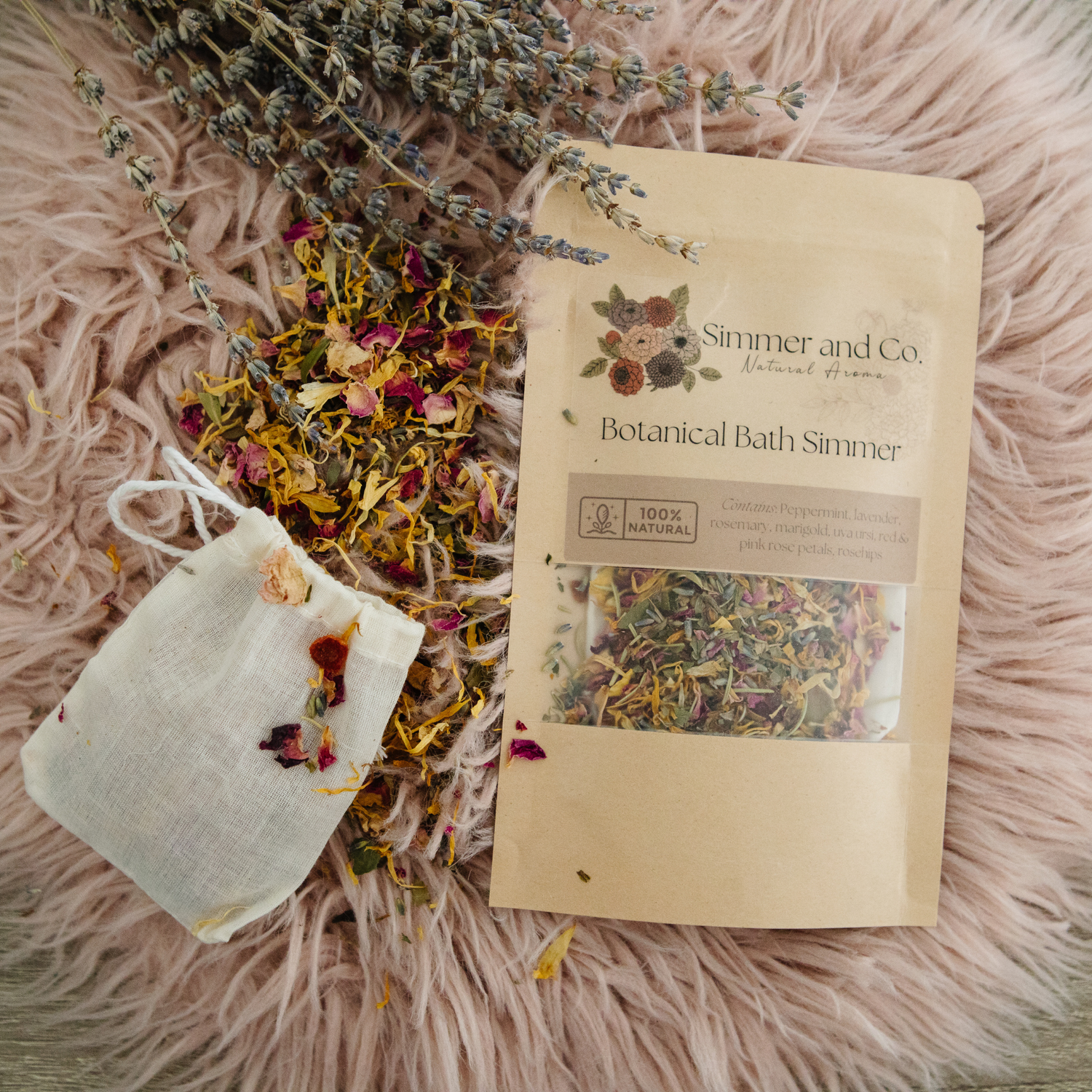 Botanical Bath Simmer Tea – Simmer and Co Natural Aroma Inc