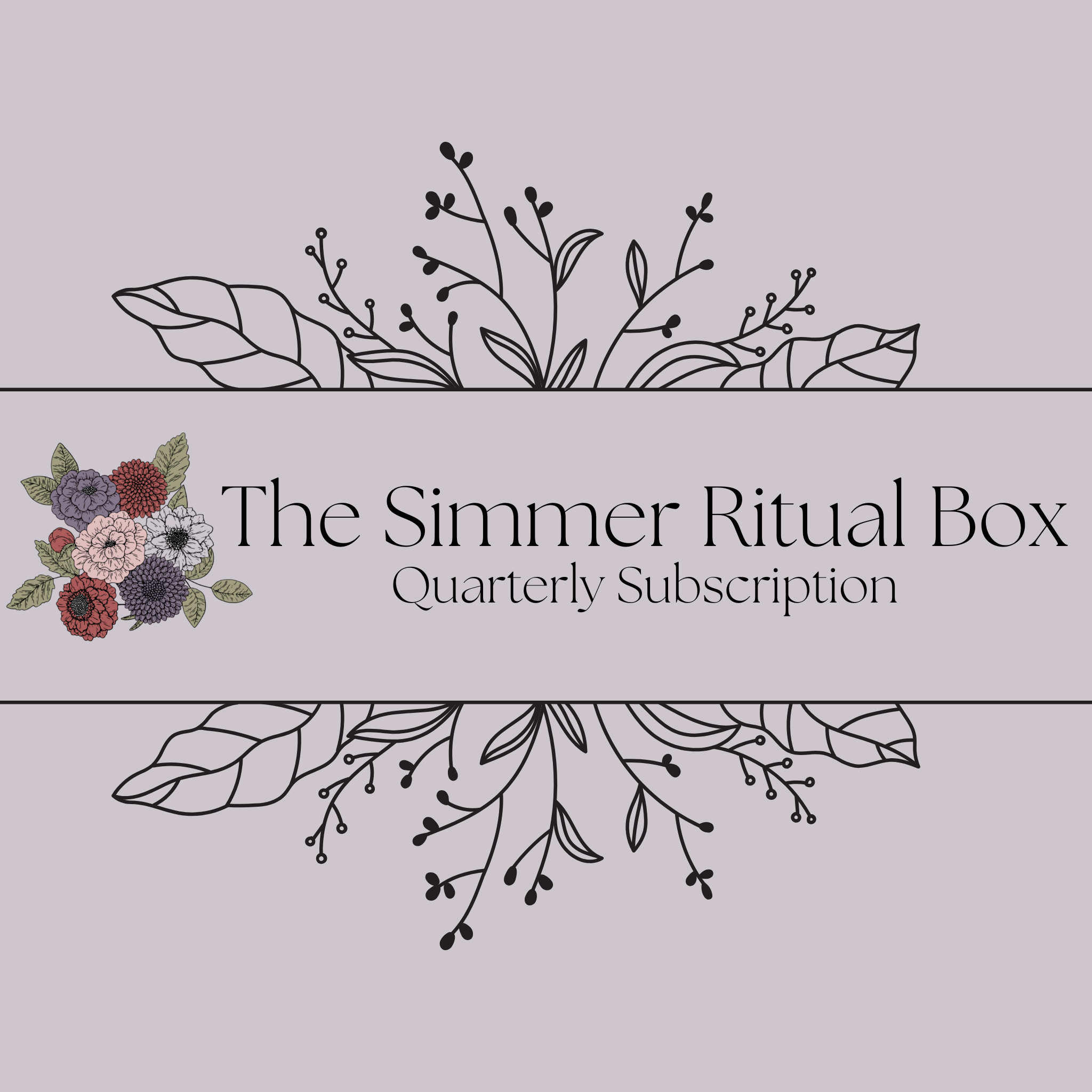 The Simmer Ritual Box | Quarterly Subscription – Simmer and Co Natural ...